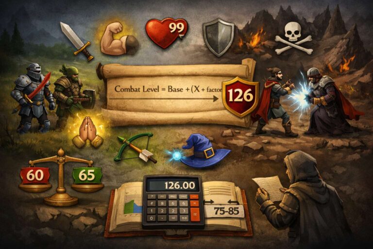 OSRS Combat Calc (Official Formula) | Combat Level Calculator