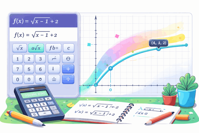 Square Root Curve Calculator with Real-Time Graph & Analysis